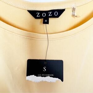 Zozo | Tops | Vintage Zozo Butter Yellow Tank Top Womens Size Small Nwt ...